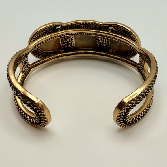 Studio Barse | Jewelry | Studio Barse Tan Natural Stone Golden Bronze ...